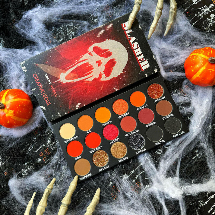 Slasher Horror Movie Eyeshadow Palette – Creative Soul Cosmetics