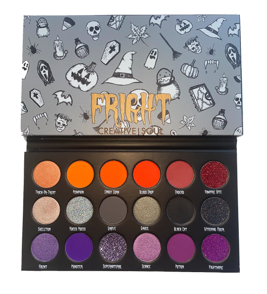 FRIGHT Spooky Halloween Makeup Palette – Creative Soul Cosmetics